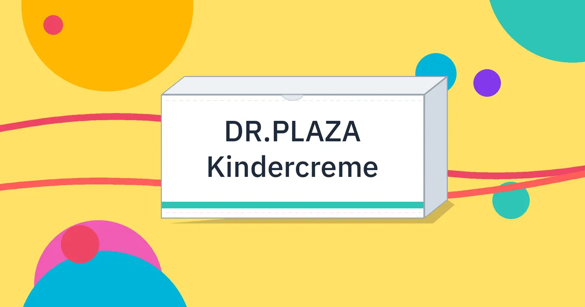 Symbolbild: Packung mit der Aufschrift DR.PLAZA Kindercreme (PZN 12397451) – Verfügbarkeit und Bezug in Apotheken in Frankfurt am Main