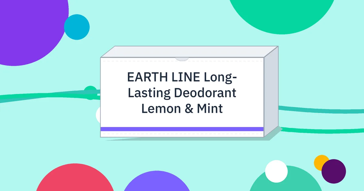 Symbolbild: Packung mit der Aufschrift EARTH LINE Long-Lasting Deodorant Lemon & Mint (PZN 17871070) – Verfügbarkeit und Bezug in Apotheken in Frankfurt am Main