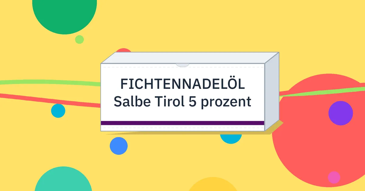 Symbolbild: Packung mit der Aufschrift FICHTENNADELÖL Salbe Tirol 5 prozent (PZN 16761623) – Verfügbarkeit und Bezug in Apotheken in Frankfurt am Main