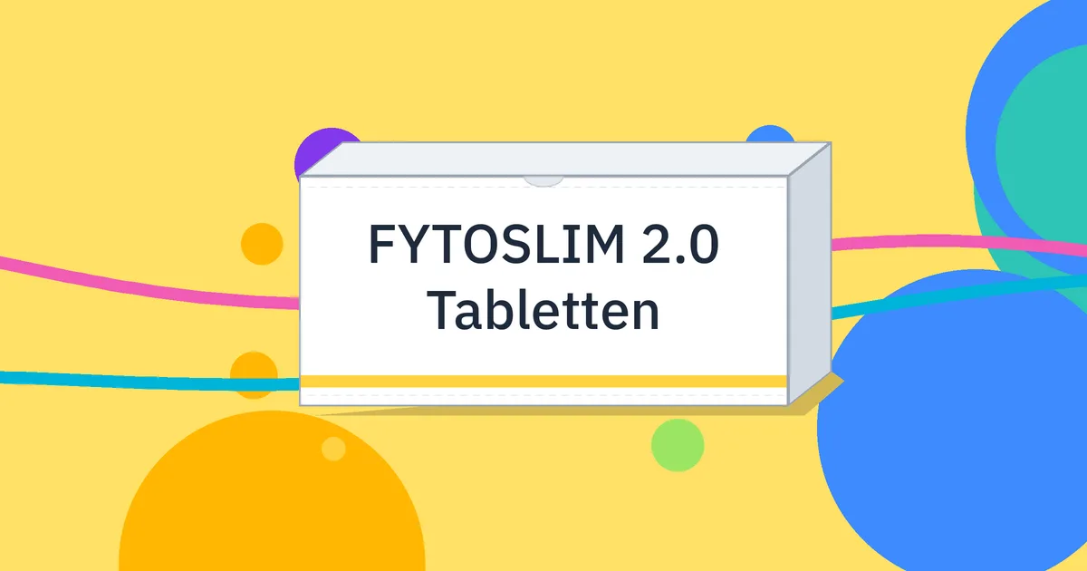 Symbolbild: Packung mit der Aufschrift FYTOSLIM 2.0 Tabletten (PZN 16687631) – Verfügbarkeit und Bezug in Apotheken in Frankfurt am Main