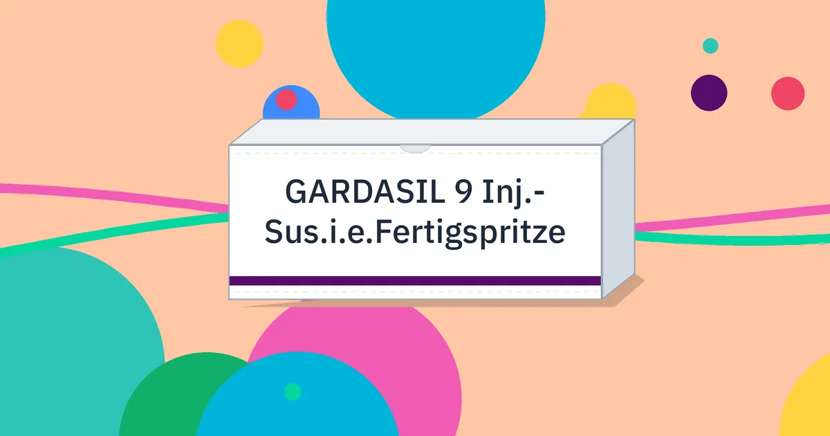 Symbolbild: Packung mit der Aufschrift GARDASIL 9 Inj.-Sus.i.e.Fertigspritze (PZN 11228976) – Verfügbarkeit und Bezug in Apotheken in Frankfurt am Main