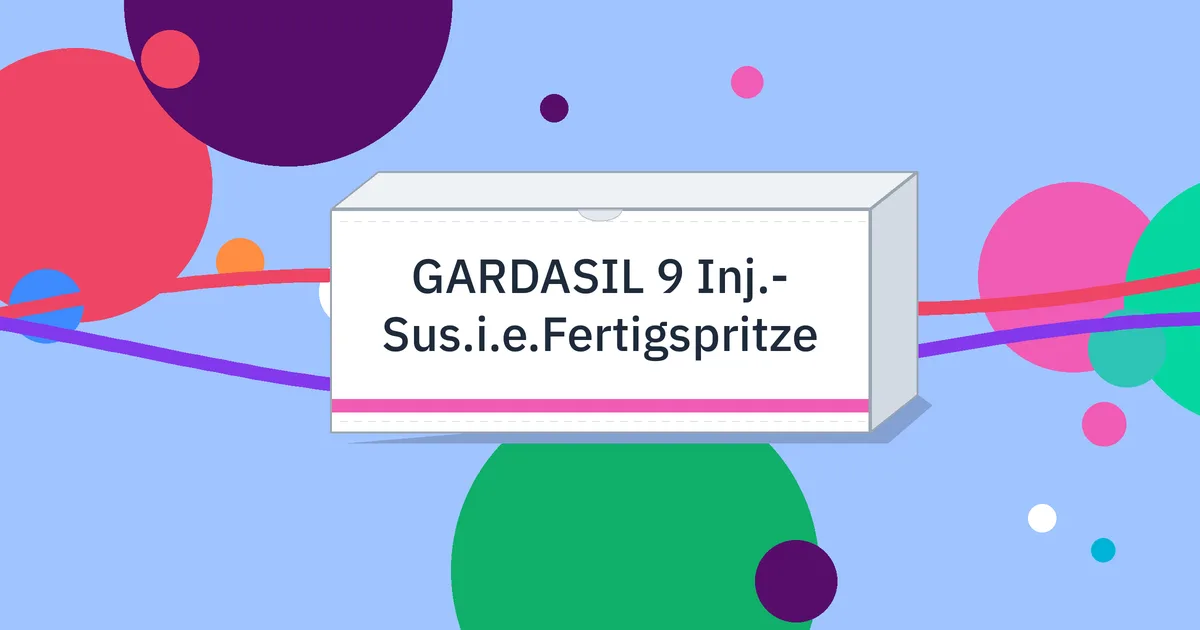 Symbolbild: Packung mit der Aufschrift GARDASIL 9 Inj.-Sus.i.e.Fertigspritze (PZN 11872045) – Verfügbarkeit und Bezug in Apotheken in Frankfurt am Main