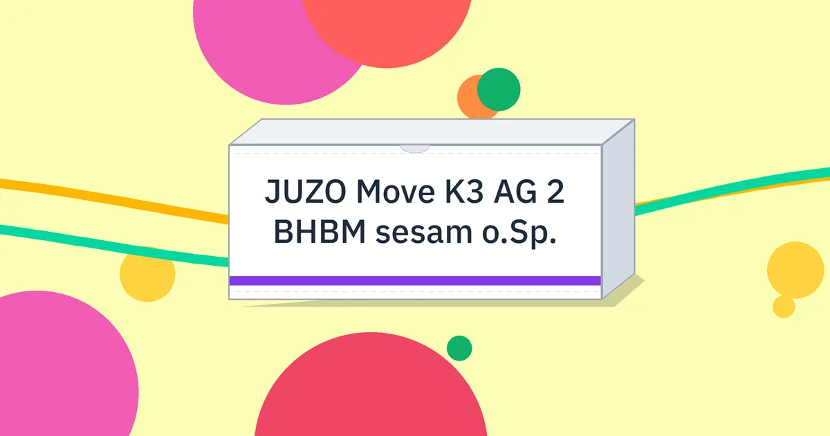 Symbolbild: Packung mit der Aufschrift JUZO Move K3 AG 2 BHBM sesam o.Sp. (PZN 18578076) – Verfügbarkeit und Bezug in Apotheken in Frankfurt am Main