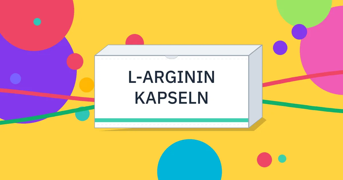 Symbolbild: Packung mit der Aufschrift L-ARGININ KAPSELN (PZN 17839221) – Verfügbarkeit und Bezug in Apotheken in Frankfurt am Main