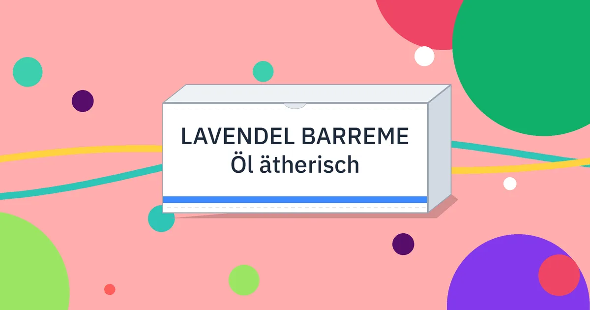 Symbolbild: Packung mit der Aufschrift LAVENDEL BARREME Öl ätherisch (PZN 01222151) – Verfügbarkeit und Bezug in Apotheken in Frankfurt am Main