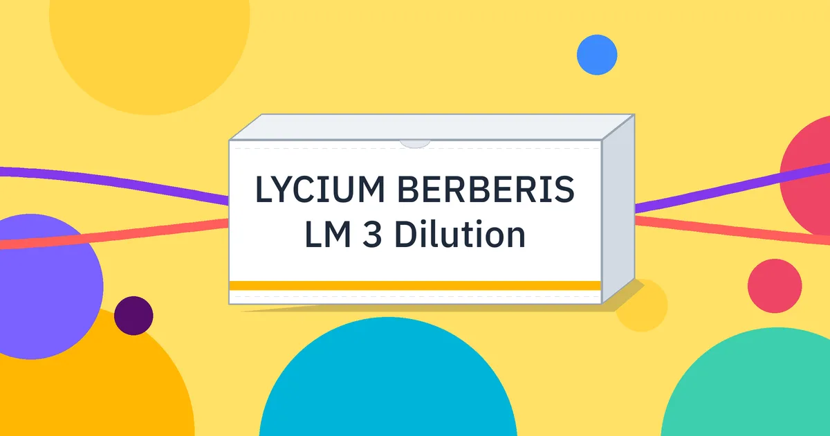 Symbolbild: Packung mit der Aufschrift LYCIUM BERBERIS LM 3 Dilution (PZN 13536995) – Verfügbarkeit und Bezug in Apotheken in Frankfurt am Main