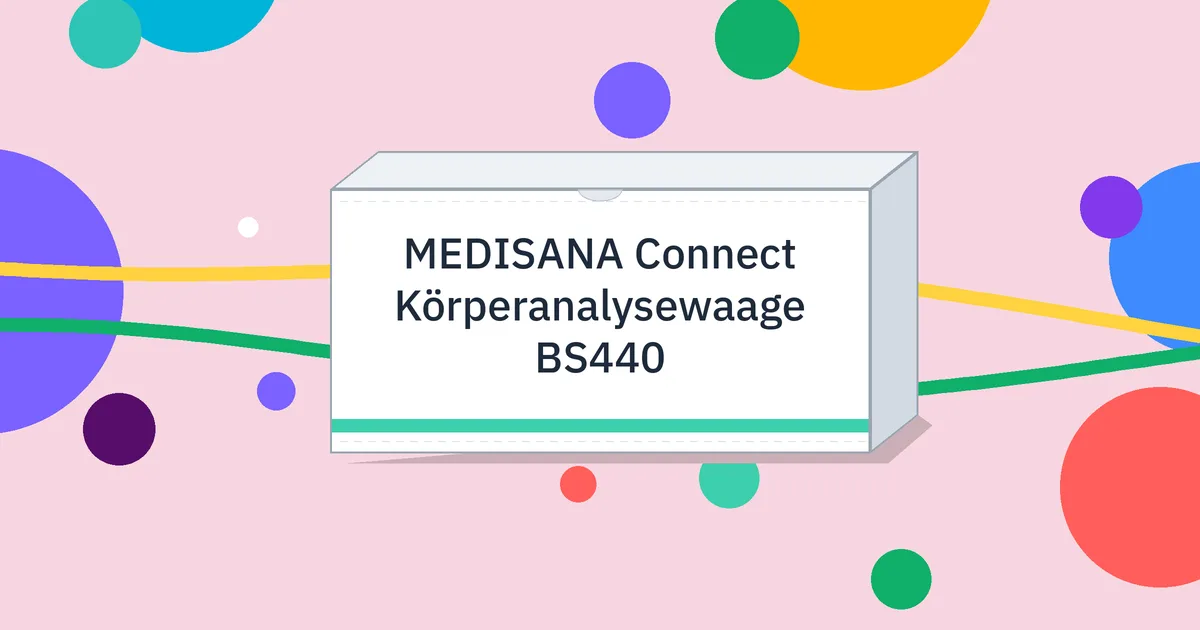 Symbolbild: Packung mit der Aufschrift MEDISANA Connect Körperanalysewaage BS440 (PZN 11306015) – Verfügbarkeit und Bezug in Apotheken in Frankfurt am Main