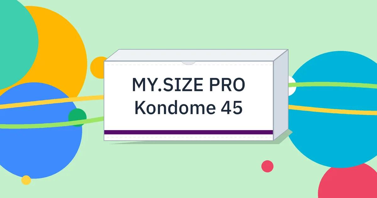 Symbolbild: Packung mit der Aufschrift MY.SIZE PRO Kondome 45 (PZN 17458192) – Verfügbarkeit und Bezug in Apotheken in Frankfurt am Main