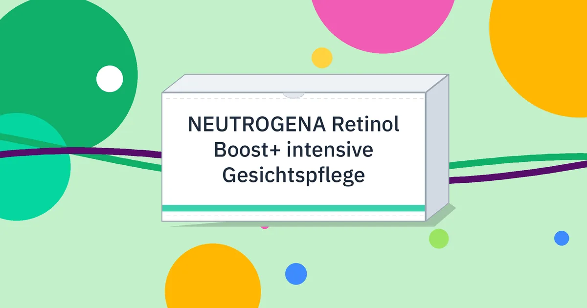 Symbolbild: Packung mit der Aufschrift NEUTROGENA Retinol Boost+ intensive Gesichtspflege (PZN 18391662) – Verfügbarkeit und Bezug in Apotheken in Frankfurt am Main