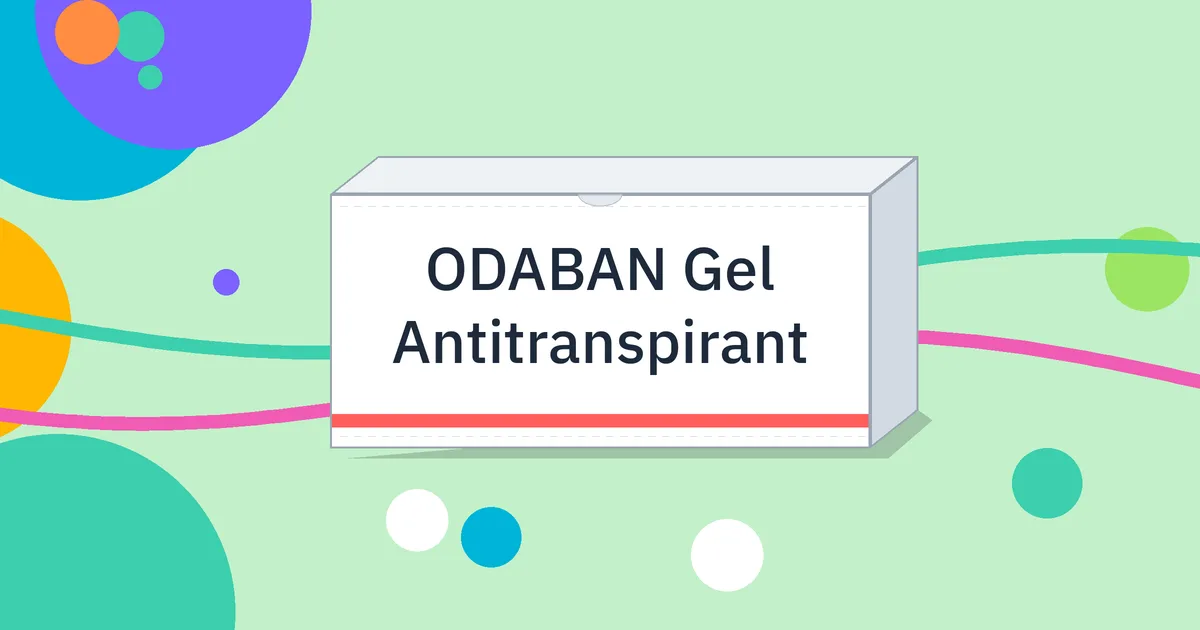 Symbolbild: Packung mit der Aufschrift ODABAN Gel Antitranspirant (PZN 19645283) – Verfügbarkeit und Bezug in Apotheken in Frankfurt am Main