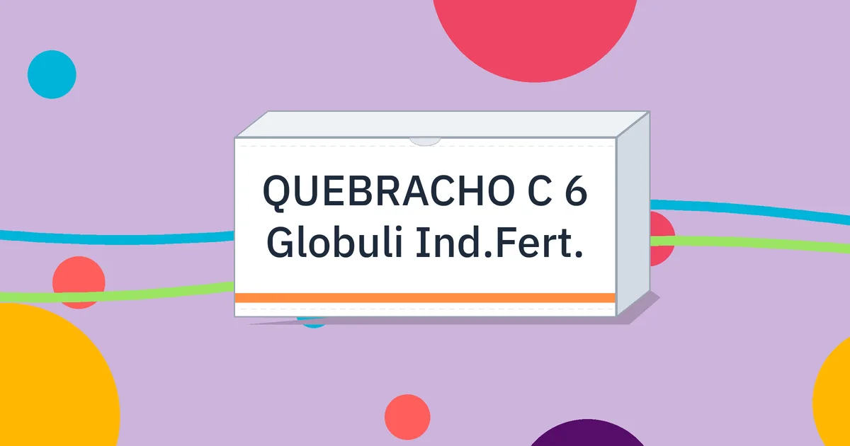 Symbolbild: Packung mit der Aufschrift QUEBRACHO C 6 Globuli Ind.Fert. (PZN 17705644) – Verfügbarkeit und Bezug in Apotheken in Frankfurt am Main