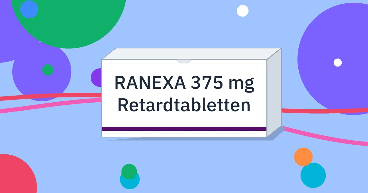 Symbolbild: Packung mit der Aufschrift RANEXA 375 mg Retardtabletten (PZN 19228622) – Verfügbarkeit und Bezug in Apotheken in Frankfurt am Main