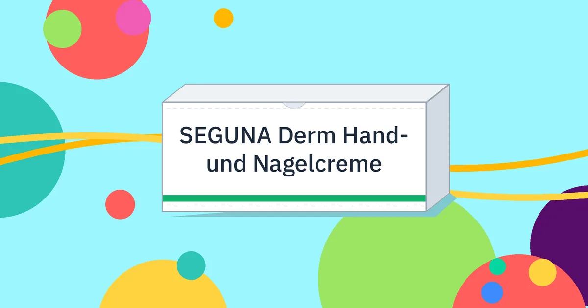 Symbolbild: Packung mit der Aufschrift SEGUNA Derm Hand- und Nagelcreme (PZN 11076348) – Verfügbarkeit und Bezug in Apotheken in Frankfurt am Main