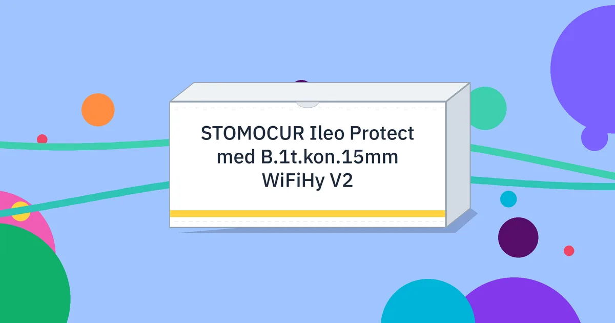 Symbolbild: Packung mit der Aufschrift STOMOCUR Ileo Protect med B.1t.kon.15mm WiFiHy V2 (PZN 14360245) – Verfügbarkeit und Bezug in Apotheken in Frankfurt am Main