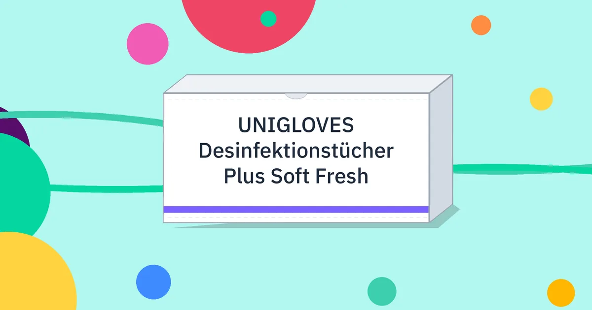 Symbolbild: Packung mit der Aufschrift UNIGLOVES Desinfektionstücher Plus Soft Fresh (PZN 18332398) – Verfügbarkeit und Bezug in Apotheken in Frankfurt am Main