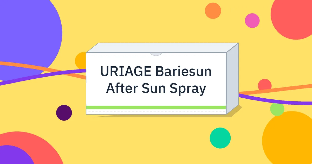 Symbolbild: Packung mit der Aufschrift URIAGE Bariesun After Sun Spray (PZN 17182755) – Verfügbarkeit und Bezug in Apotheken in Frankfurt am Main