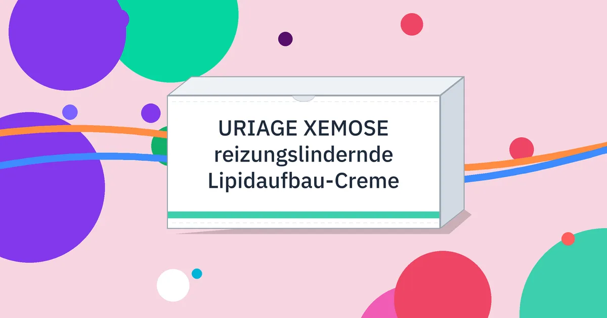 Symbolbild: Packung mit der Aufschrift URIAGE XEMOSE reizungslindernde Lipidaufbau-Creme (PZN 18193040) – Verfügbarkeit und Bezug in Apotheken in Frankfurt am Main