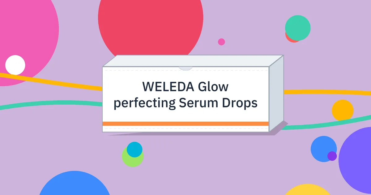 Symbolbild: Packung mit der Aufschrift WELEDA Glow perfecting Serum Drops (PZN 19794422) – Verfügbarkeit und Bezug in Apotheken in Frankfurt am Main