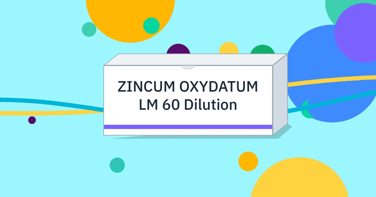 Symbolbild: Packung mit der Aufschrift ZINCUM OXYDATUM LM 60 Dilution (PZN 13297042) – Verfügbarkeit und Bezug in Apotheken in Frankfurt am Main