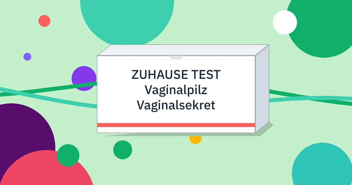 Symbolbild: Packung mit der Aufschrift ZUHAUSE TEST Vaginalpilz Vaginalsekret (PZN 20647152) – Verfügbarkeit und Bezug in Apotheken in Frankfurt am Main