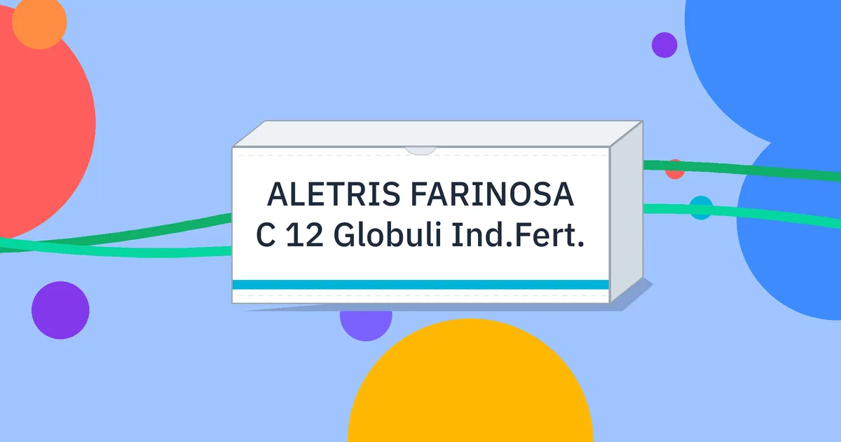 Symbolbild: Packung mit der Aufschrift ALETRIS FARINOSA C 12 Globuli Ind.Fert. (PZN 17677528) – Verfügbarkeit und Bezug in Apotheken in Frankfurt am Main