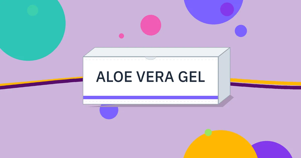 Symbolbild: Packung mit der Aufschrift ALOE VERA GEL (PZN 19263995) – Verfügbarkeit und Bezug in Apotheken in Frankfurt am Main