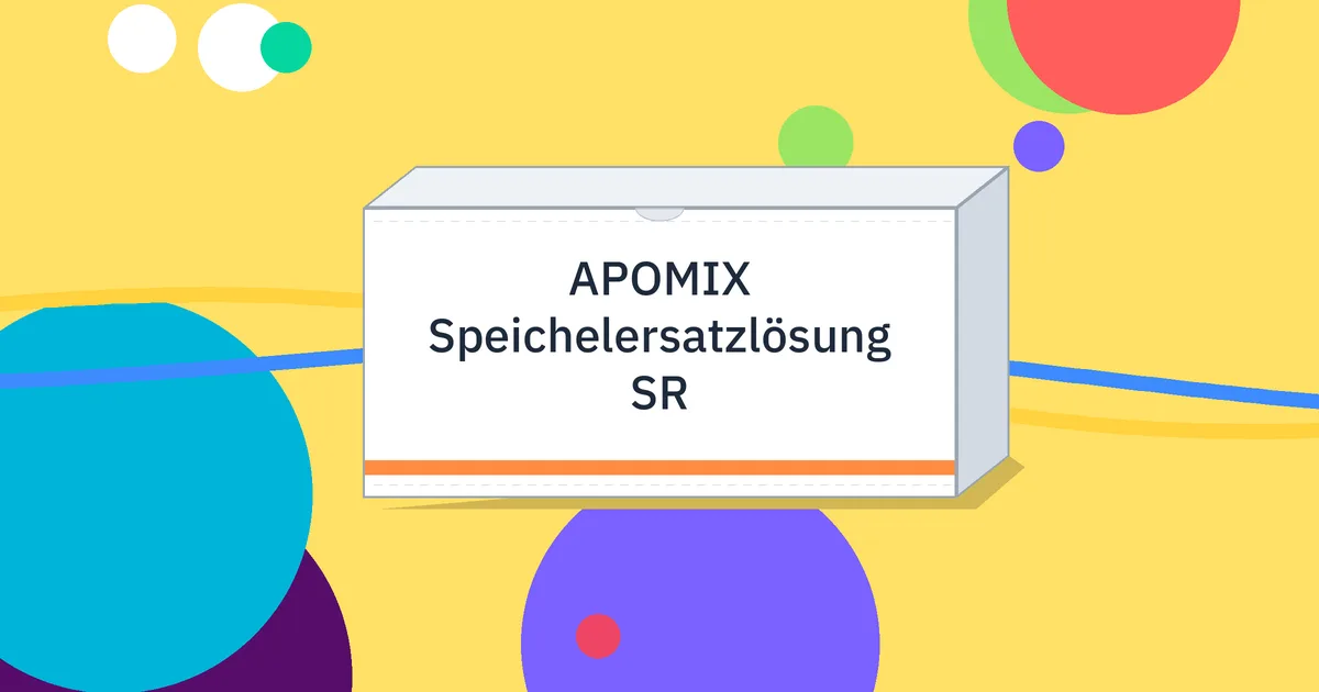 Symbolbild: Packung mit der Aufschrift APOMIX Speichelersatzlösung SR (PZN 17421243) – Verfügbarkeit und Bezug in Apotheken in Frankfurt am Main