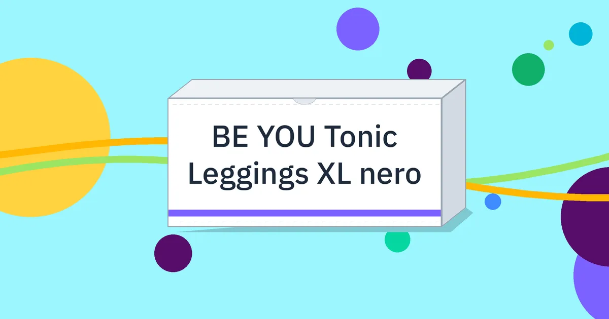 Symbolbild: Packung mit der Aufschrift BE YOU Tonic Leggings XL nero (PZN 18319618) – Verfügbarkeit und Bezug in Apotheken in Frankfurt am Main
