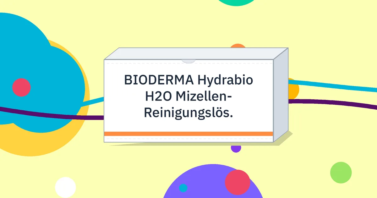 Symbolbild: Packung mit der Aufschrift BIODERMA Hydrabio H2O Mizellen-Reinigungslös. (PZN 11647851) – Verfügbarkeit und Bezug in Apotheken in Frankfurt am Main