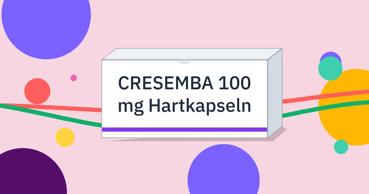 Symbolbild: Packung mit der Aufschrift CRESEMBA 100 mg Hartkapseln (PZN 20192993) – Verfügbarkeit und Bezug in Apotheken in Frankfurt am Main