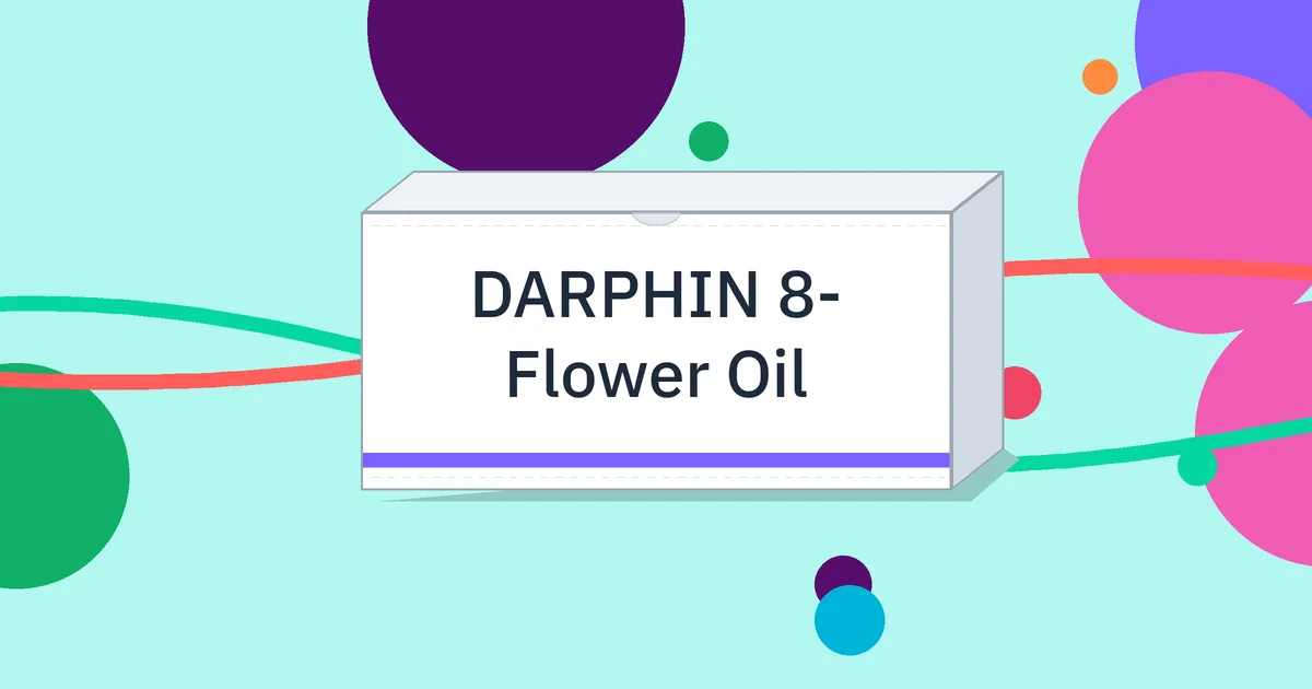 Symbolbild: Packung mit der Aufschrift DARPHIN 8-Flower Oil (PZN 19159364) – Verfügbarkeit und Bezug in Apotheken in Frankfurt am Main