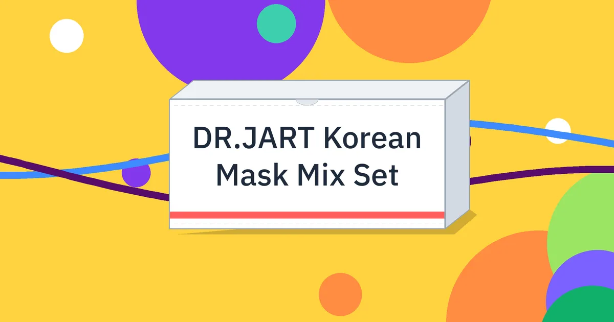 Symbolbild: Packung mit der Aufschrift DR.JART Korean Mask Mix Set (PZN 19962463) – Verfügbarkeit und Bezug in Apotheken in Frankfurt am Main