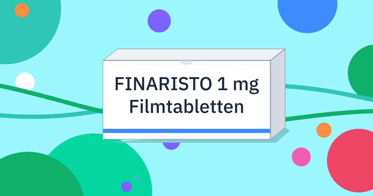 Symbolbild: Packung mit der Aufschrift FINARISTO 1 mg Filmtabletten (PZN 10259302) – Verfügbarkeit und Bezug in Apotheken in Frankfurt am Main