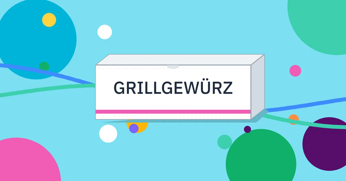 Symbolbild: Packung mit der Aufschrift GRILLGEWÜRZ (PZN 02044148) – Verfügbarkeit und Bezug in Apotheken in Frankfurt am Main