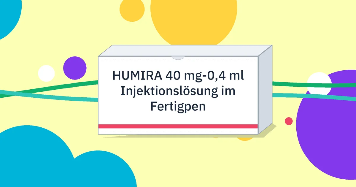 Symbolbild: Packung mit der Aufschrift HUMIRA 40 mg-0,4 ml Injektionslösung im Fertigpen (PZN 12562068) – Verfügbarkeit und Bezug in Apotheken in Frankfurt am Main