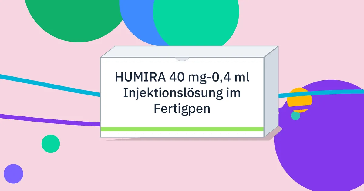 Symbolbild: Packung mit der Aufschrift HUMIRA 40 mg-0,4 ml Injektionslösung im Fertigpen (PZN 13946339) – Verfügbarkeit und Bezug in Apotheken in Frankfurt am Main