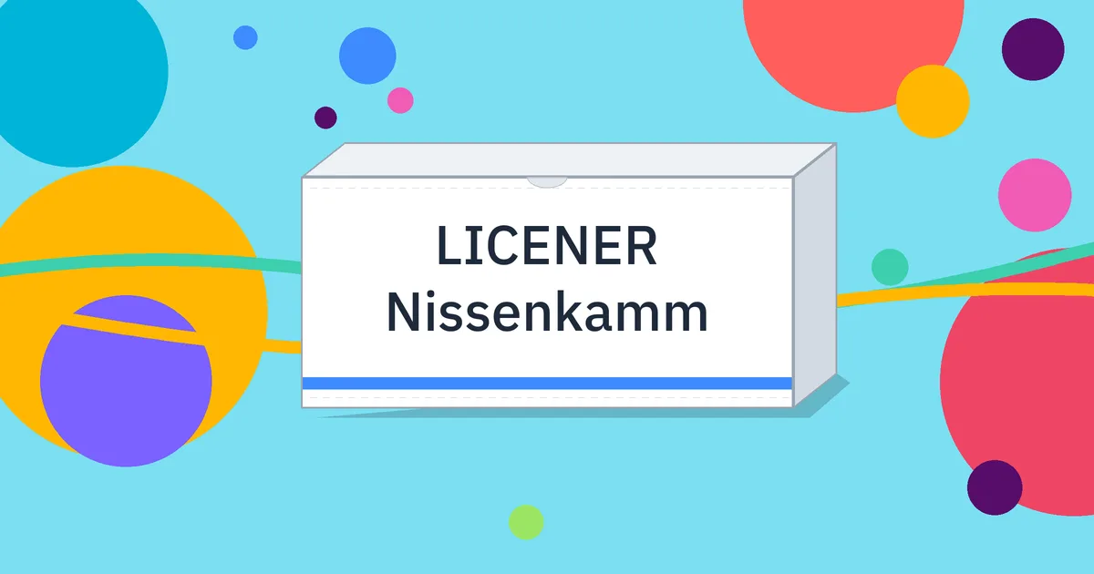 Symbolbild: Packung mit der Aufschrift LICENER Nissenkamm (PZN 10145024) – Verfügbarkeit und Bezug in Apotheken in Frankfurt am Main