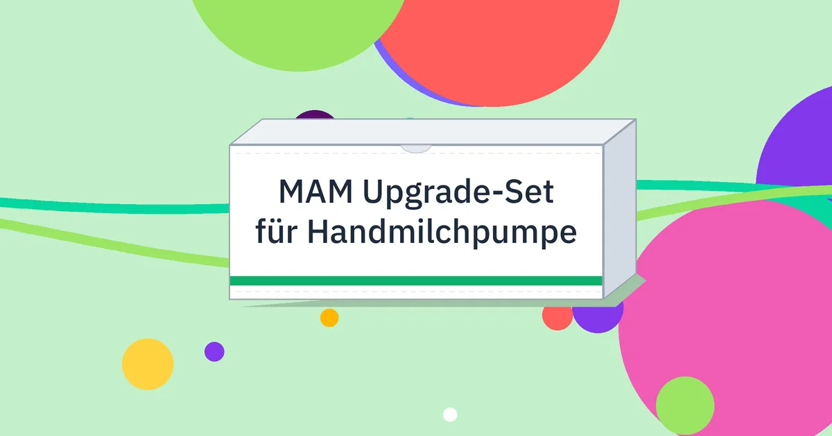 Symbolbild: Packung mit der Aufschrift MAM Upgrade-Set für Handmilchpumpe (PZN 16787628) – Verfügbarkeit und Bezug in Apotheken in Frankfurt am Main