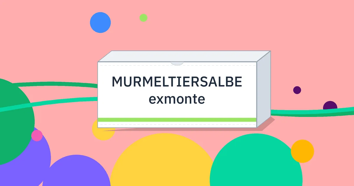 Symbolbild: Packung mit der Aufschrift MURMELTIERSALBE exmonte (PZN 20927176) – Verfügbarkeit und Bezug in Apotheken in Frankfurt am Main