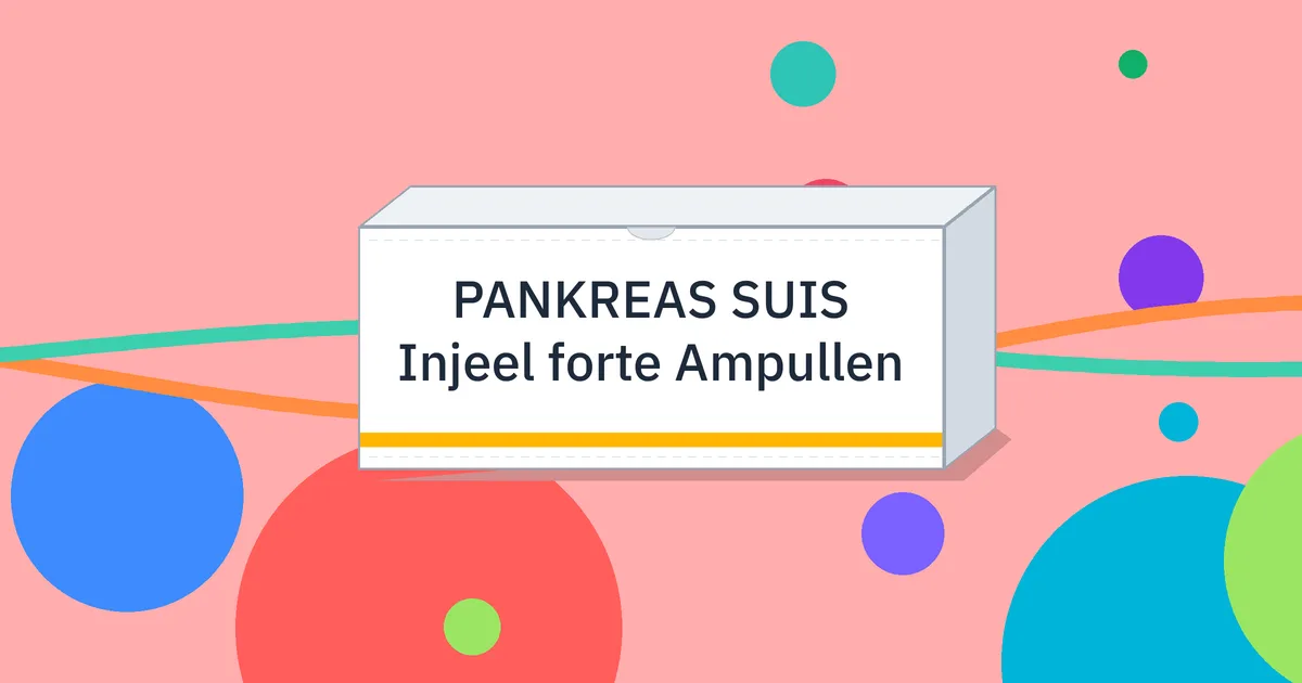 Symbolbild: Packung mit der Aufschrift PANKREAS SUIS Injeel forte Ampullen (PZN 00762365) – Verfügbarkeit und Bezug in Apotheken in Frankfurt am Main