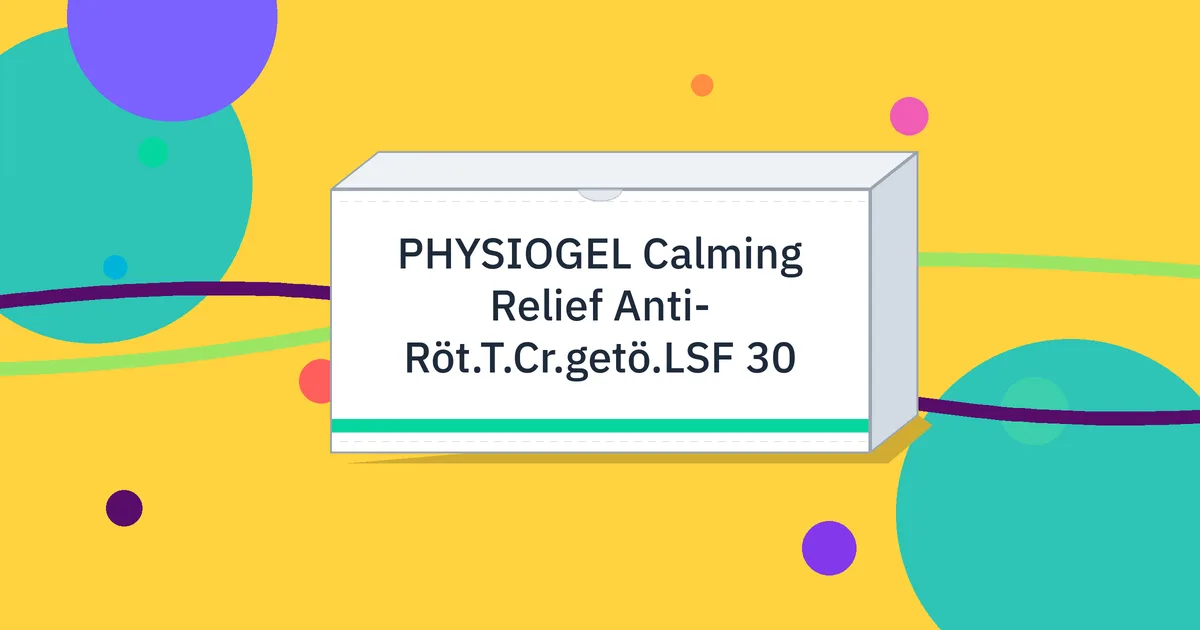 Symbolbild: Packung mit der Aufschrift PHYSIOGEL Calming Relief Anti-Röt.T.Cr.getö.LSF 30 (PZN 19465931) – Verfügbarkeit und Bezug in Apotheken in Frankfurt am Main