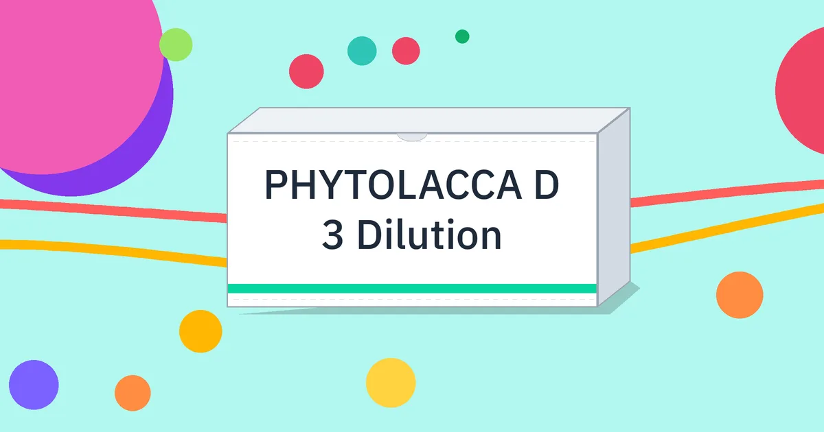 Symbolbild: Packung mit der Aufschrift PHYTOLACCA D 3 Dilution (PZN 01318276) – Verfügbarkeit und Bezug in Apotheken in Frankfurt am Main