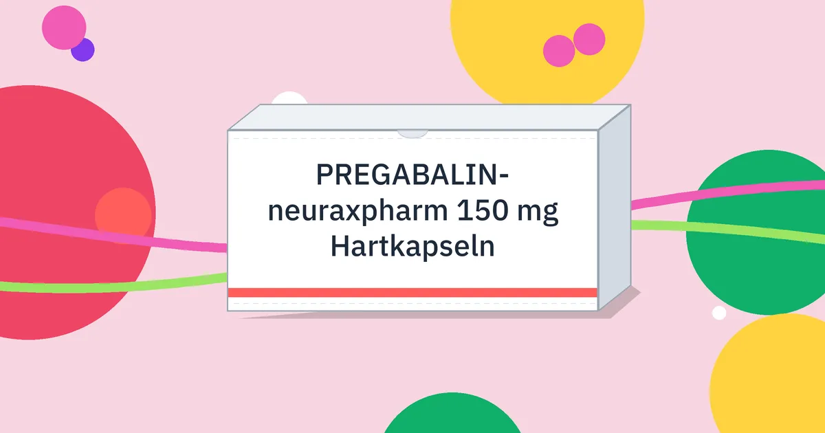 Symbolbild: Packung mit der Aufschrift PREGABALIN-neuraxpharm 150 mg Hartkapseln (PZN 11606361) – Verfügbarkeit und Bezug in Apotheken in Frankfurt am Main