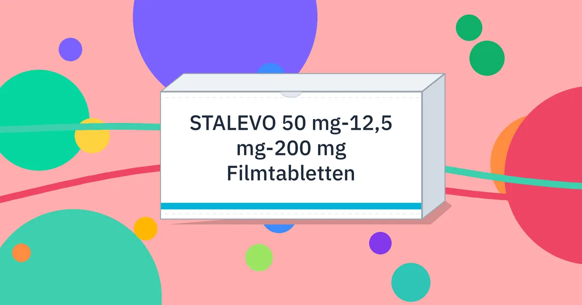 Symbolbild: Packung mit der Aufschrift STALEVO 50 mg-12,5 mg-200 mg Filmtabletten (PZN 07238756) – Verfügbarkeit und Bezug in Apotheken in Frankfurt am Main