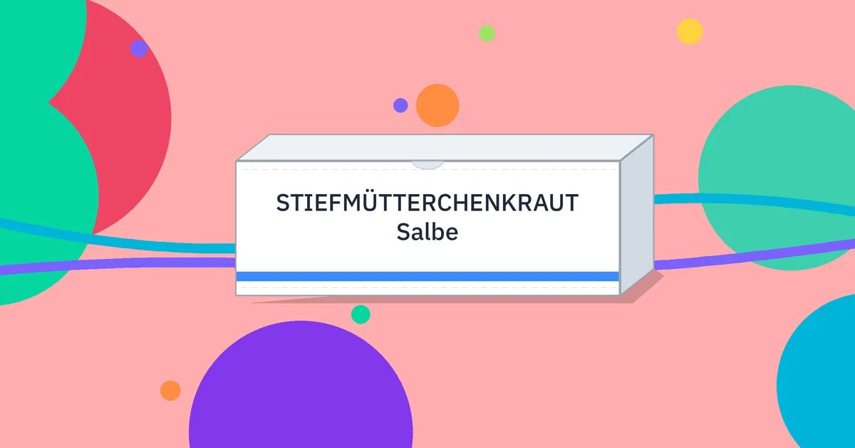 Symbolbild: Packung mit der Aufschrift STIEFMÜTTERCHENKRAUT Salbe (PZN 18396352) – Verfügbarkeit und Bezug in Apotheken in Frankfurt am Main