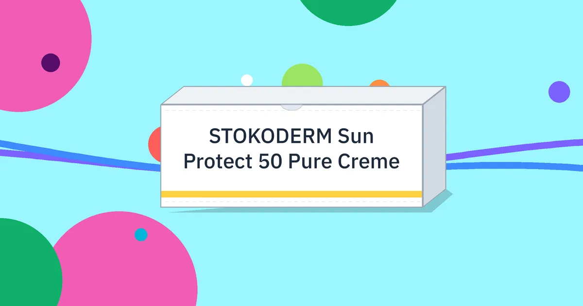 Symbolbild: Packung mit der Aufschrift STOKODERM Sun Protect 50 Pure Creme (PZN 12567835) – Verfügbarkeit und Bezug in Apotheken in Frankfurt am Main