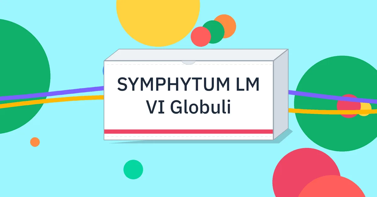 Symbolbild: Packung mit der Aufschrift SYMPHYTUM LM VI Globuli (PZN 02660137) – Verfügbarkeit und Bezug in Apotheken in Frankfurt am Main