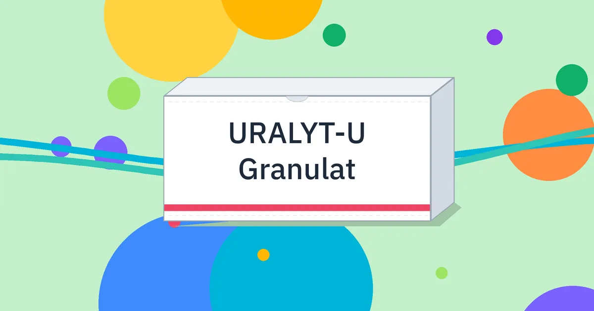 Symbolbild: Packung mit der Aufschrift URALYT-U Granulat (PZN 11605172) – Verfügbarkeit und Bezug in Apotheken in Frankfurt am Main