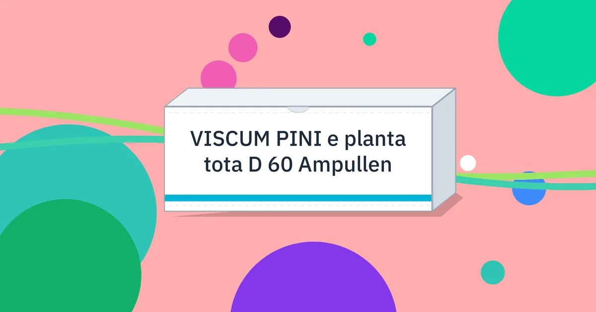 Symbolbild: Packung mit der Aufschrift VISCUM PINI e planta tota D 60 Ampullen (PZN 00087432) – Verfügbarkeit und Bezug in Apotheken in Frankfurt am Main