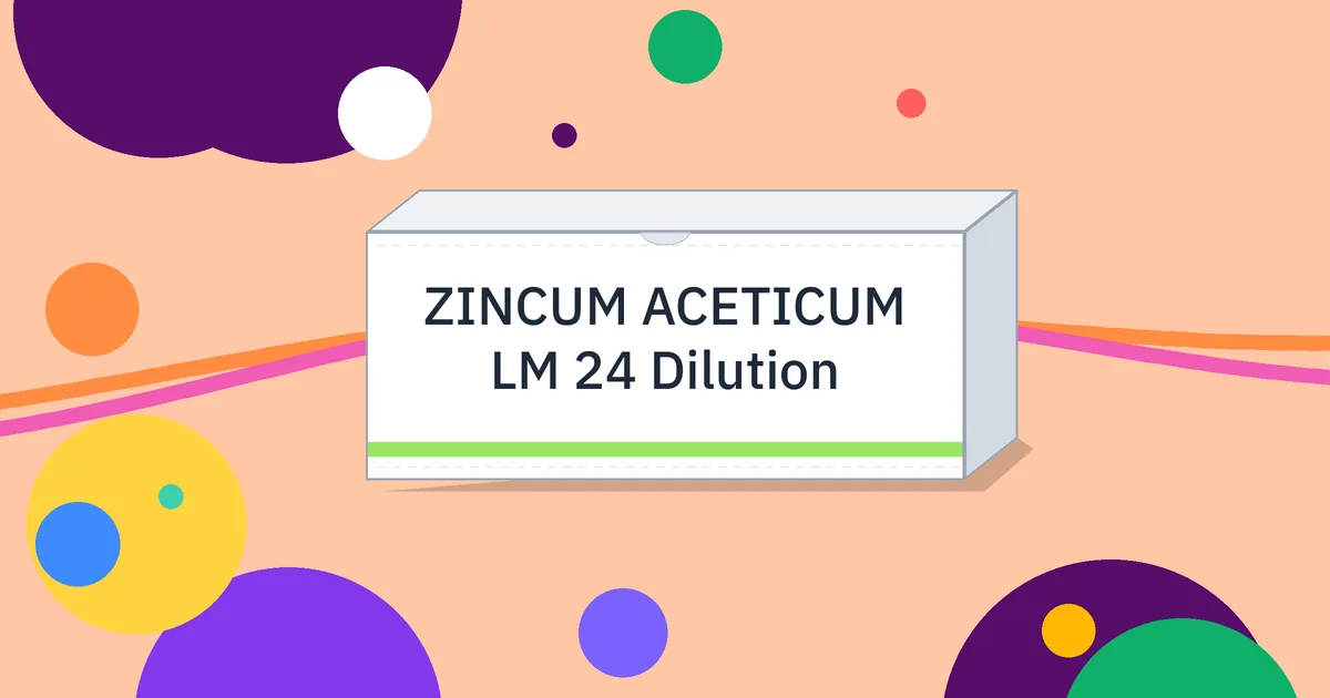 Symbolbild: Packung mit der Aufschrift ZINCUM ACETICUM LM 24 Dilution (PZN 13289893) – Verfügbarkeit und Bezug in Apotheken in Frankfurt am Main